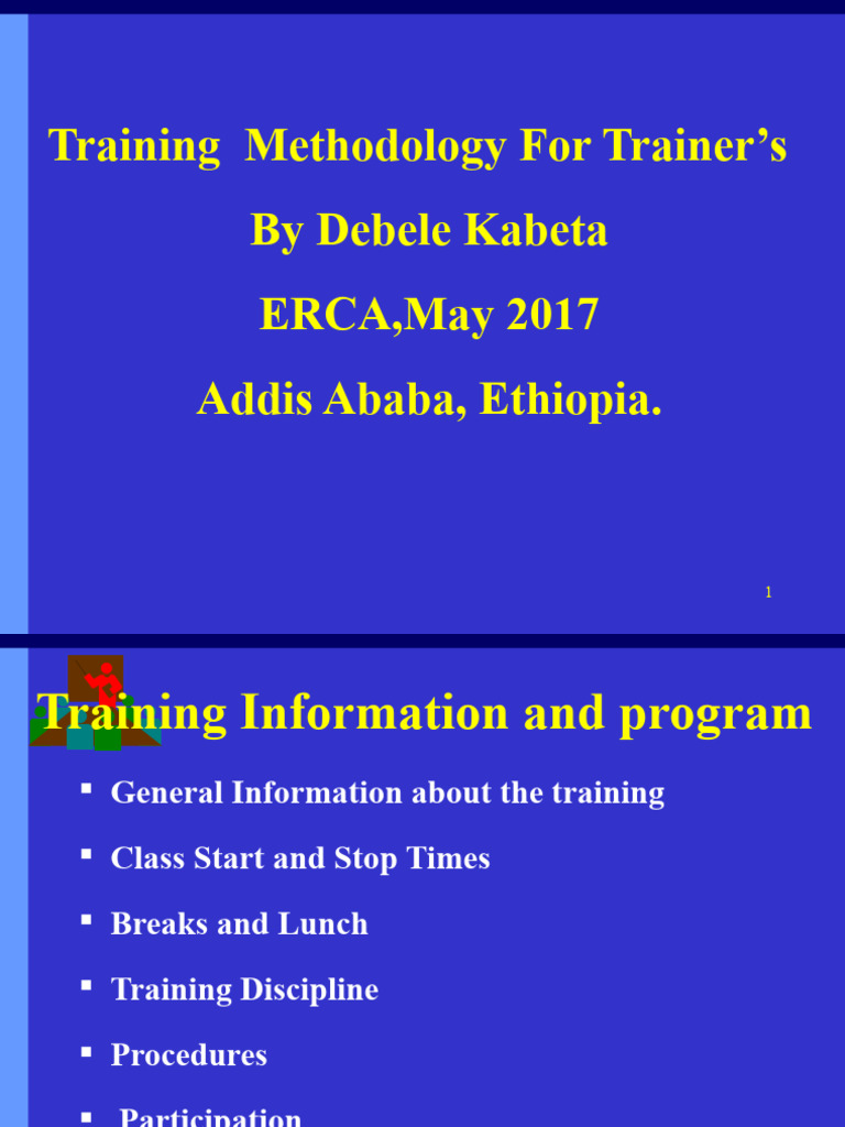 Training Methodology Pdf Methodology Information