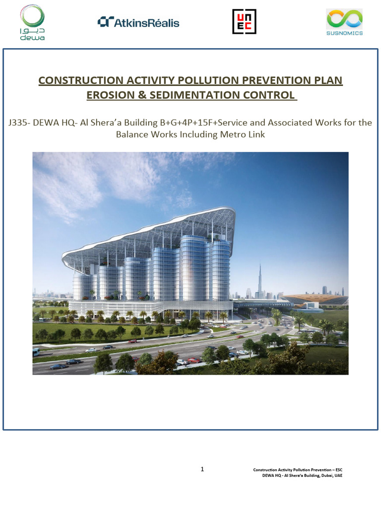 Construction Activity Pollution Prevention Plan - 12oct2023 | PDF ...