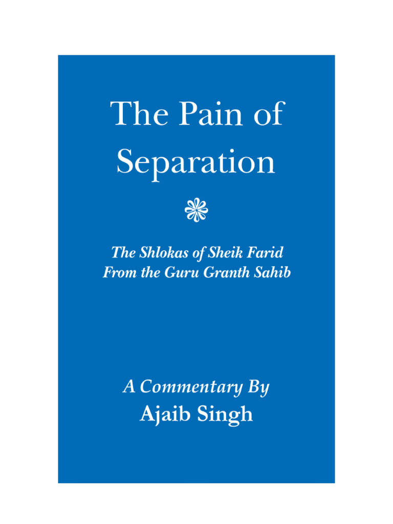 The Pain of Separation Explained | PDF | Guru Nanak | Indian Religions
