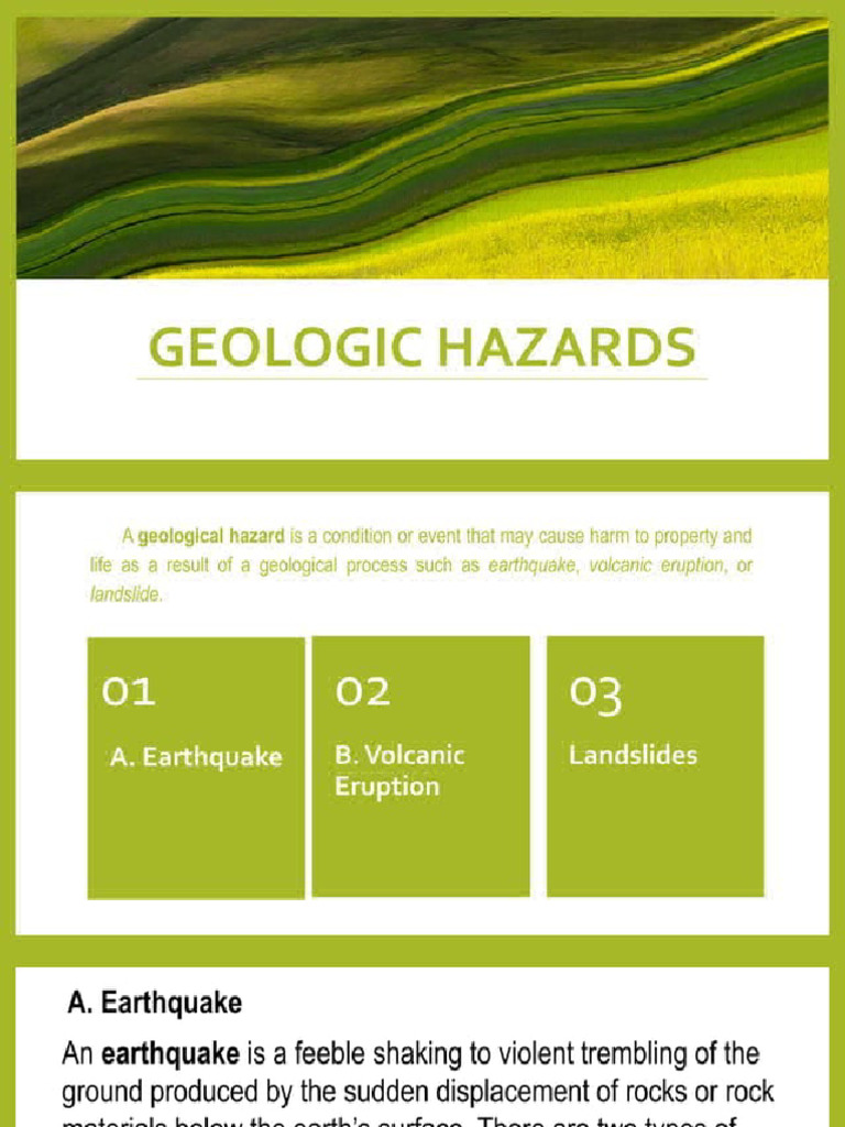 GEOLOGICAL-HAZARDS-AND-PROCESSES | PDF