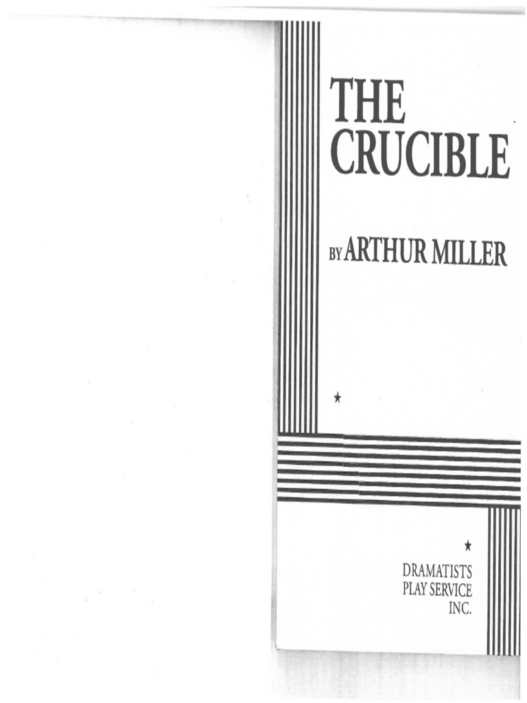 The Crucible | PDF