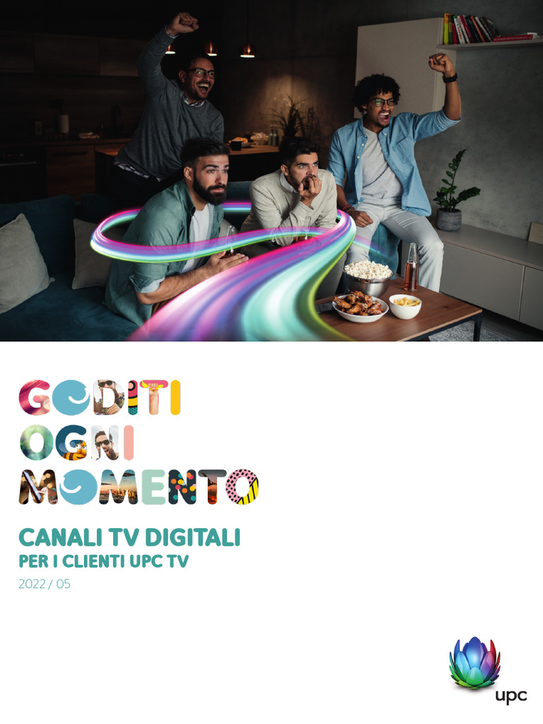 New UPC Senderliste LUC 052022 A5 IT 1 | PDF | Mass Media | Television