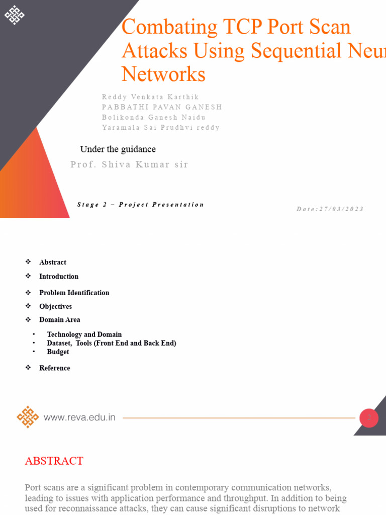 Combating TCP Port Scan Attacks Using Sequential Neural Networks | PDF ... Combating TCP Port Scan Attacks Using Sequential Neural Networks | PDF ...
