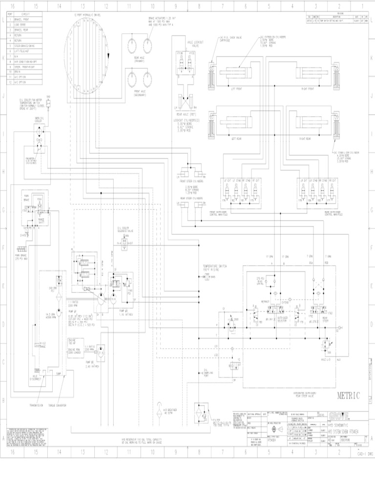Hydraulic Schematic | PDF