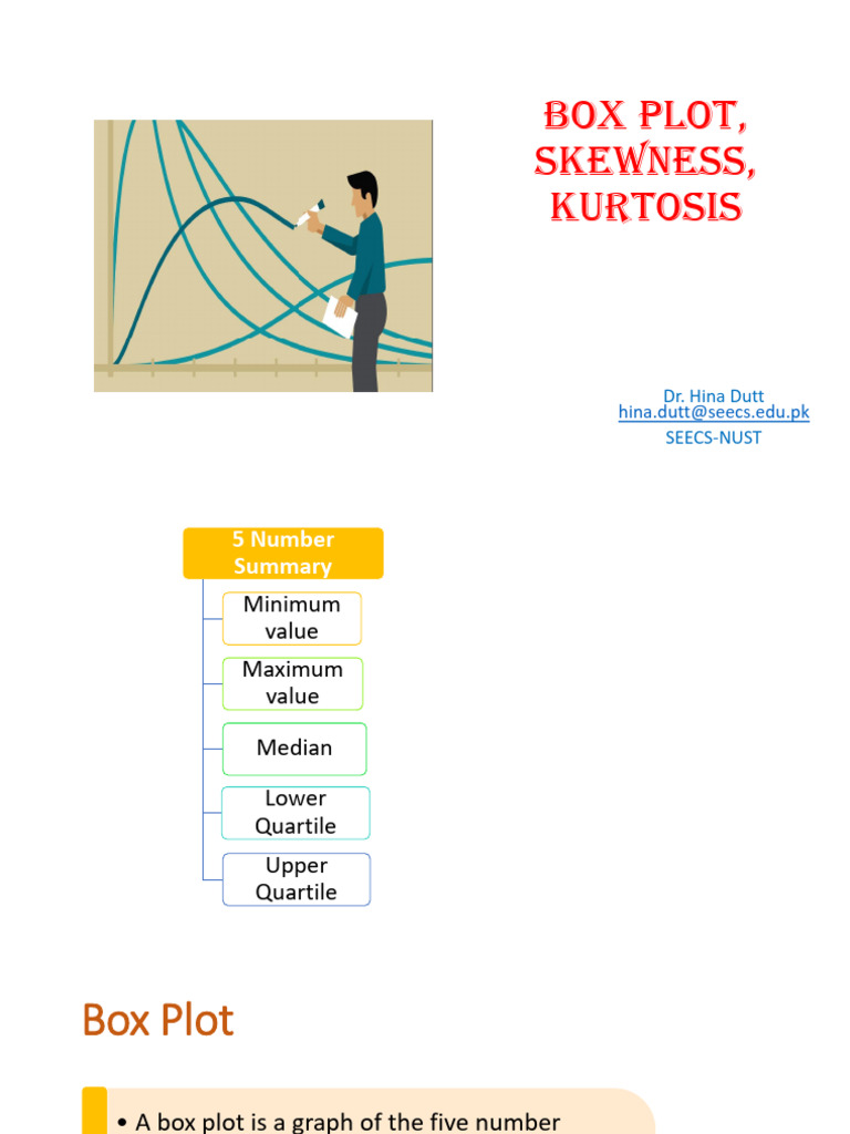 7. Box Plot, Skewness, Kurtosis | PDF | Statistics | Statistical Analysis