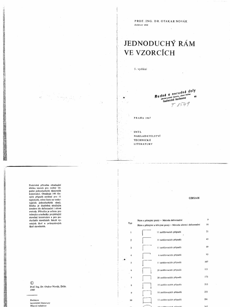 Frame Internal Forces Formulas For Hand Calculation | PDF