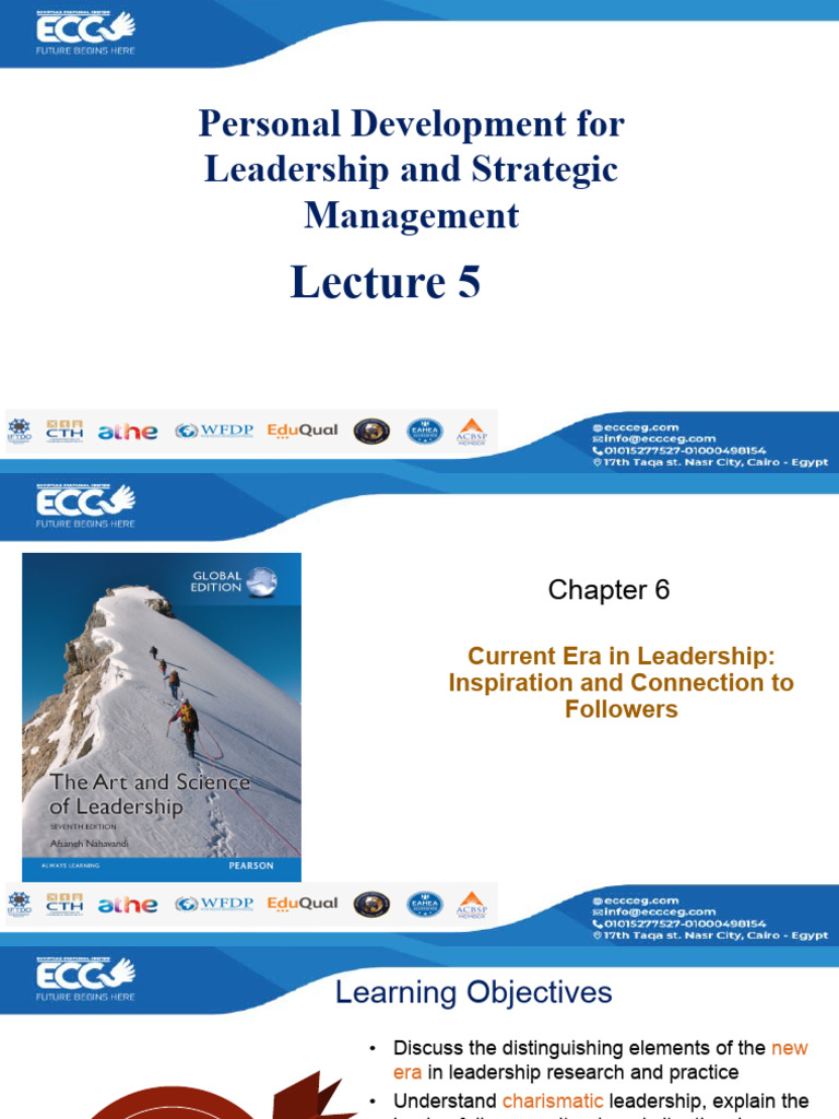 Lec 4-Part 2 - CH 6 | PDF | Leadership | Transformational Leadership