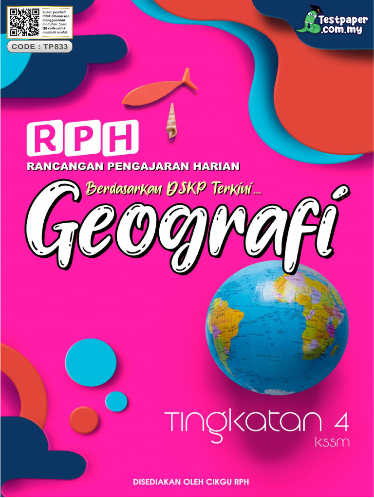 RPH Geografi Tingkatan 4 KSSM 01 | PDF