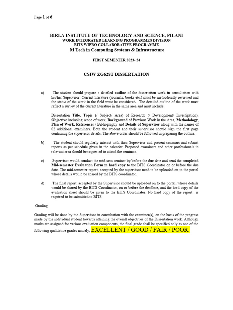 2 - Format - Mid & Final | PDF | Thesis