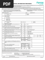 BA Medical Information Form | PDF | Wheelchair | Hospital