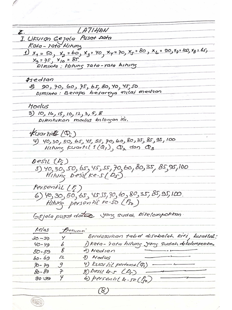 Lat Statistika-3 | PDF