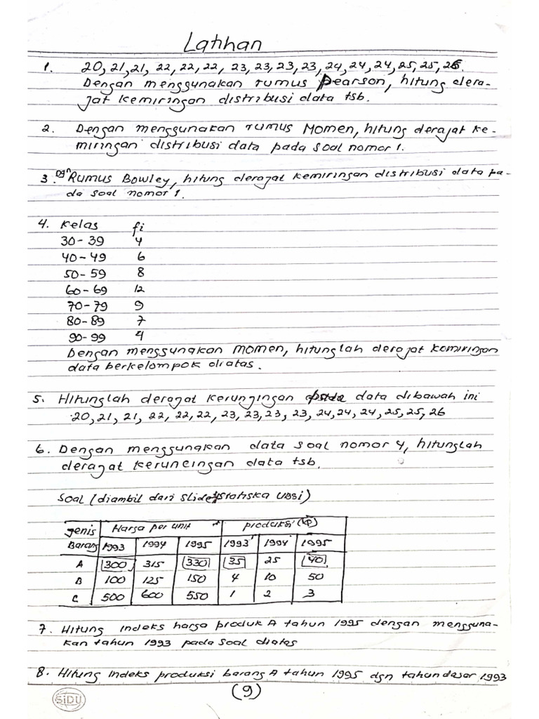 Lat Statistika-4 | PDF