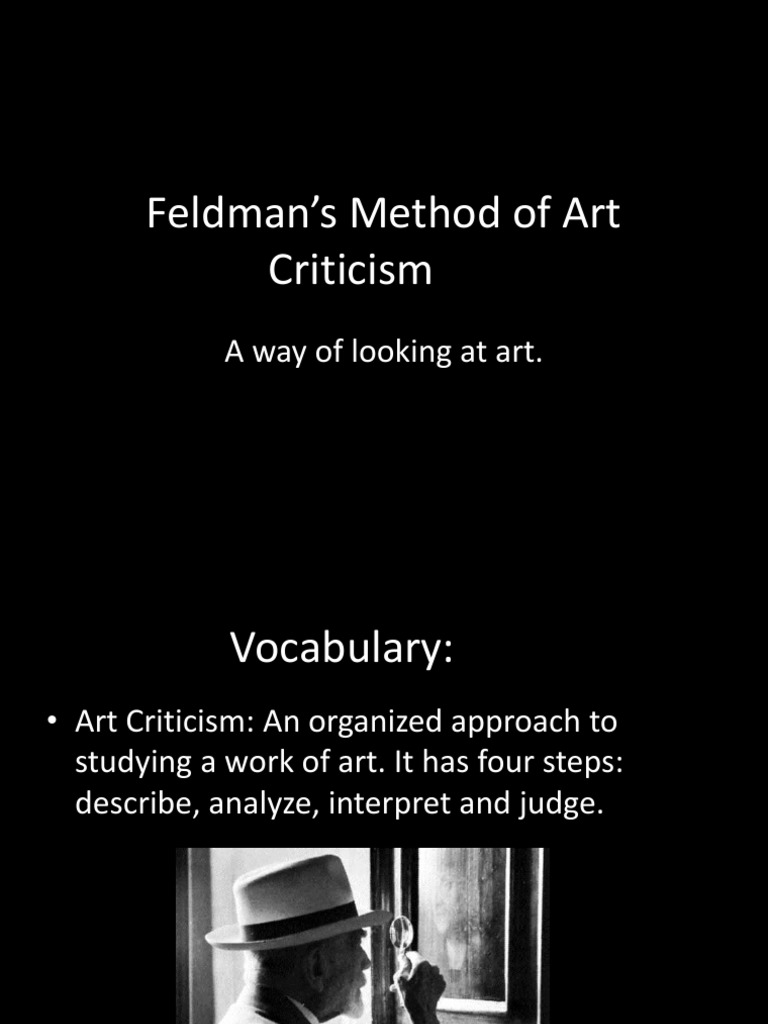 Feldman's Method | Works Of Art | Paintings