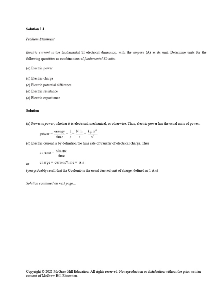 Sample For Solution Manual Introduction To Chemical Engineering ... Sample For Solution Manual Introduction To Chemical Engineering ...