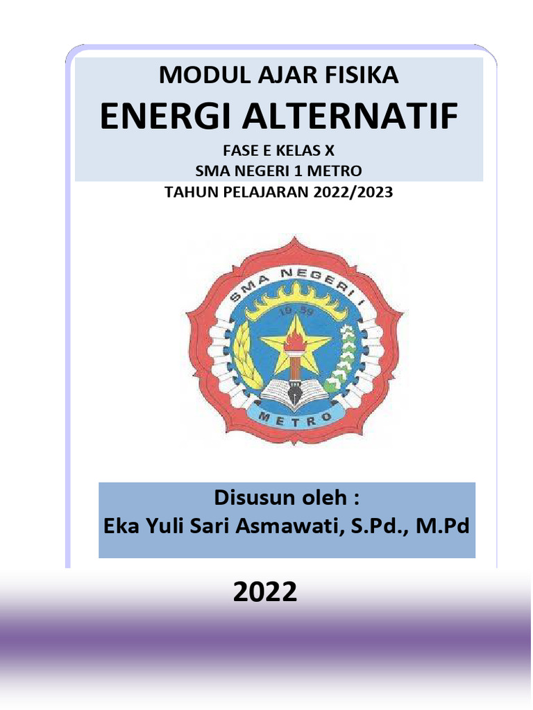 Modul Energi Alternatif | PDF