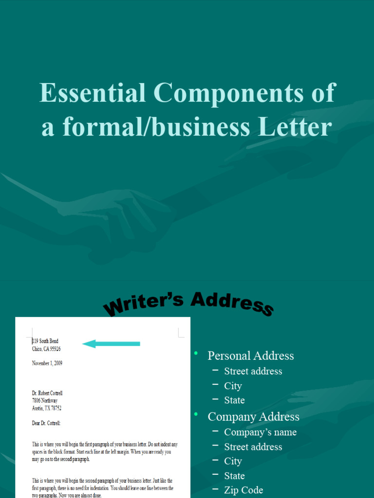 Use - Formal Letter | PDF | Human Communication