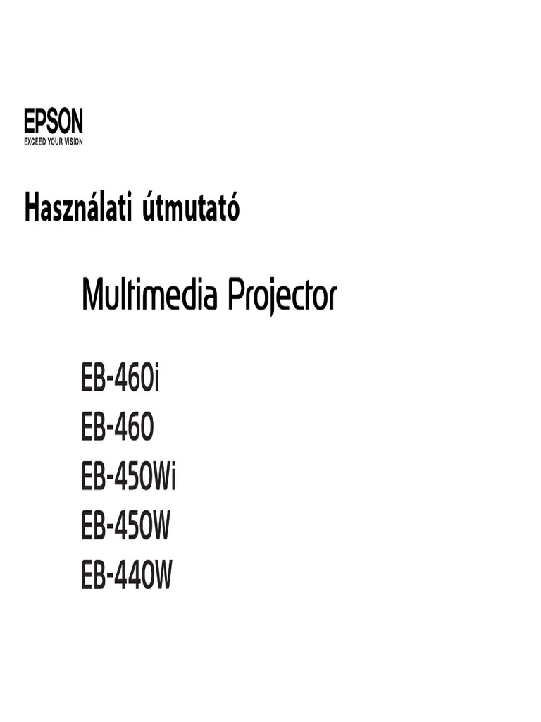Epson EB-460 Projektor | PDF