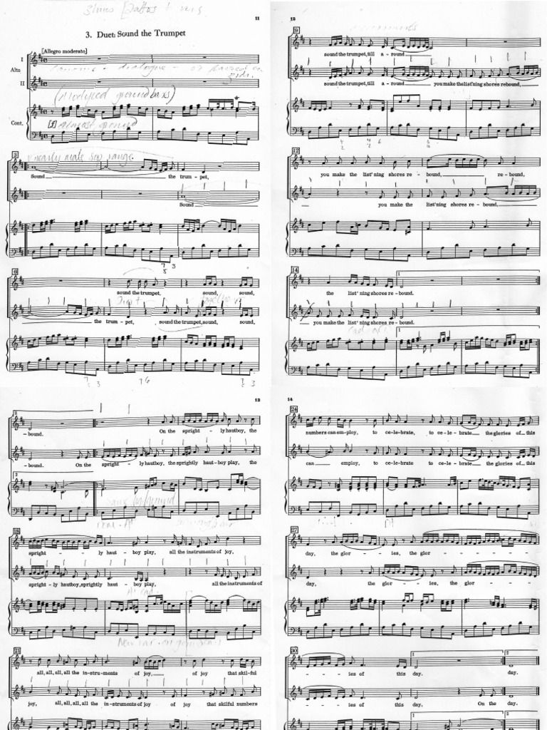 Sound The Trumpet | PDF