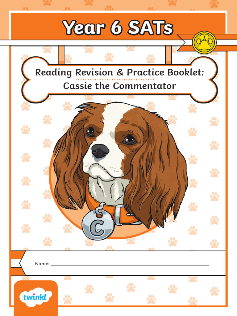Survival Cassie The Commentator Reading Revision Practice Booklet | PDF ...
