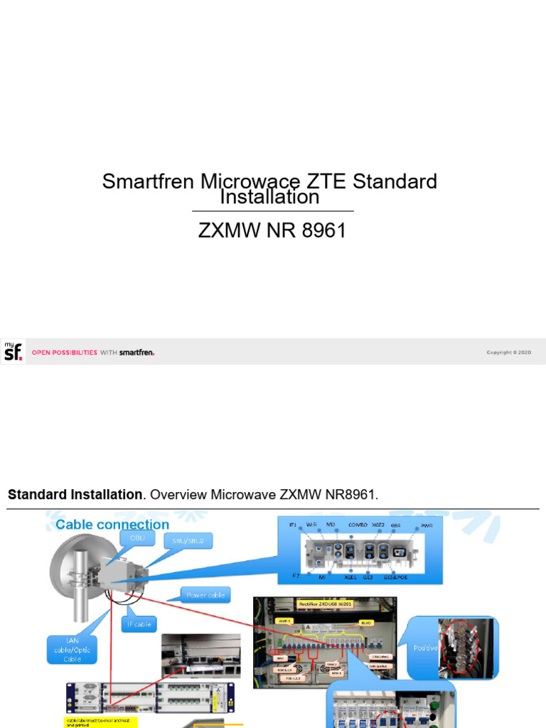 ZXMW NR8961 Standard Installation | PDF
