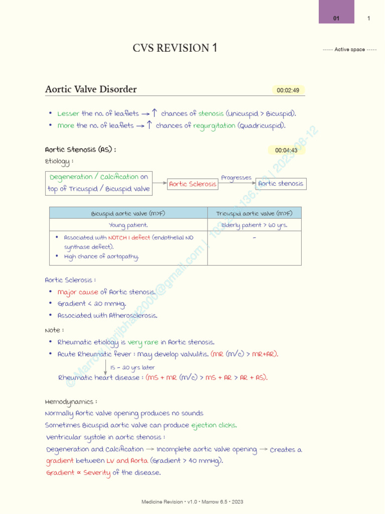 Med Cvs | Download Free PDF | Heart Valve | Heart