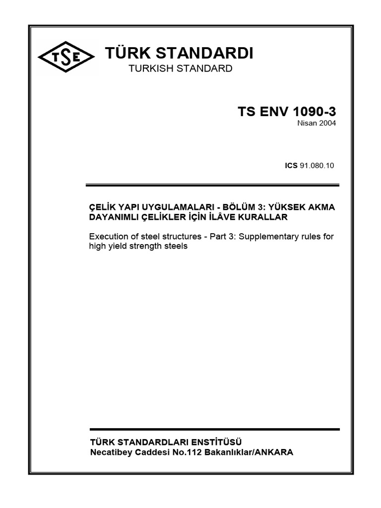 TS Env 1090-3 | PDF TS Env 1090-3 | PDF
