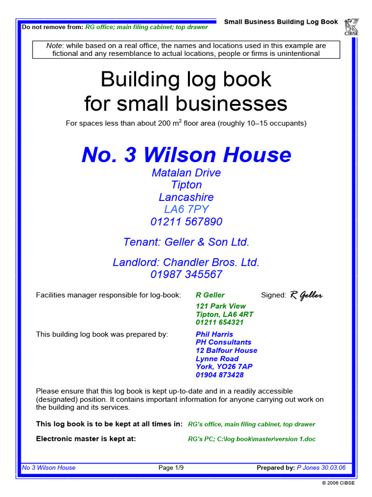 Small Business Example | PDF | Water Heating | Lighting