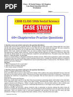 Class 10 Social Science Portfolio Cbse | PDF