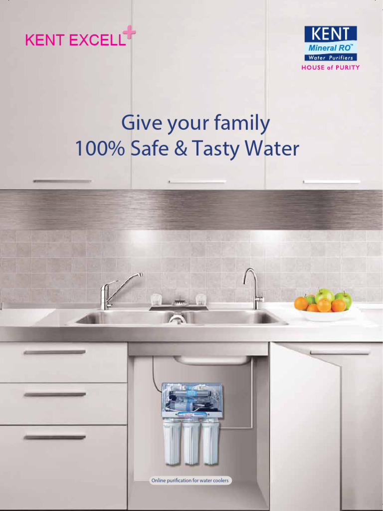 Kent Excell Plus Brocher English | PDF | Water Purification | Water