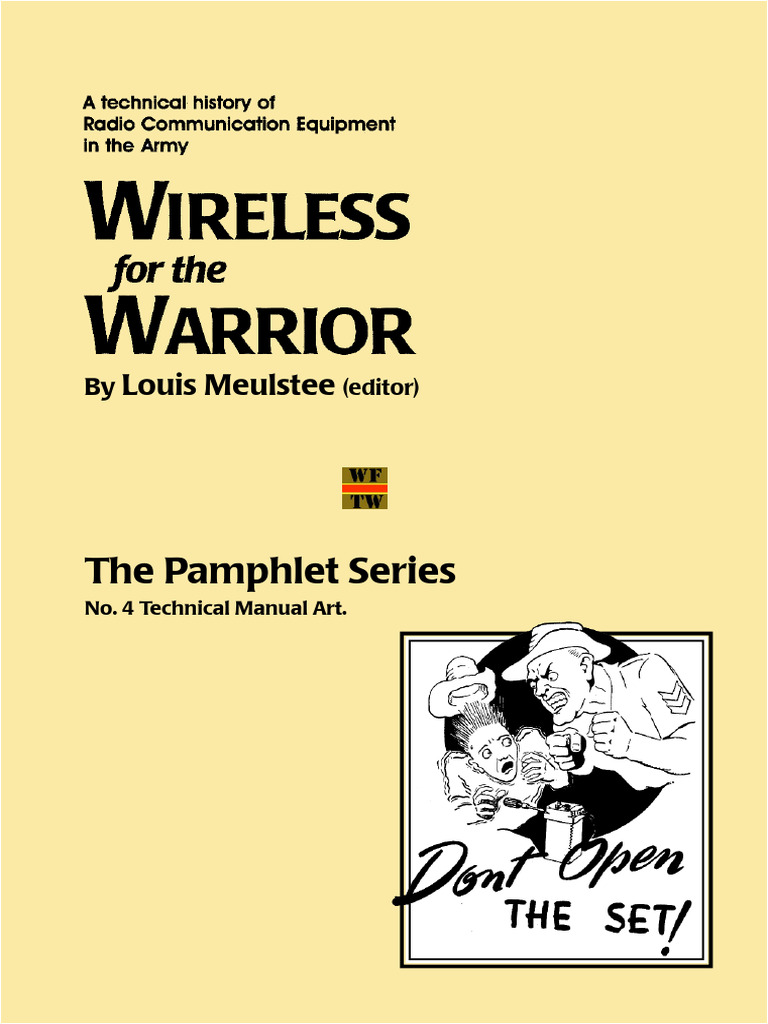 Tech Manual Art in Military Signaling | PDF | Radio | Books
