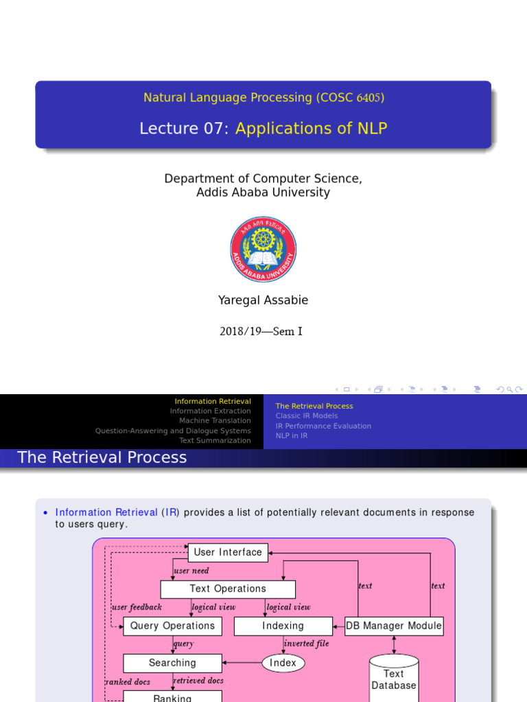 Lecture 07 Pdf Information Retrieval Search Engine Indexing