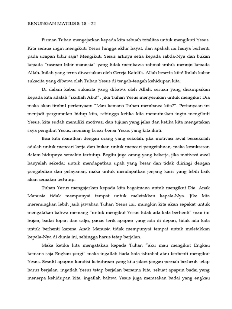 Mimbar Agama 1 Pak Joko Baru | PDF