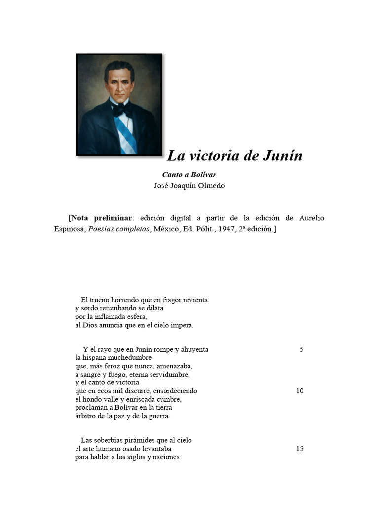 La Victoria de Junín | PDF