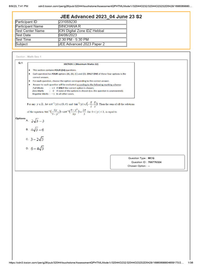 p2 Resp Sheet | PDF | Standardized Tests | Tests