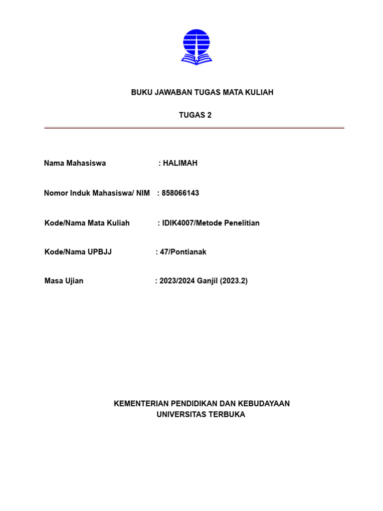 TMK 2 Metode Penelitian | PDF | Karier & Perkembangan