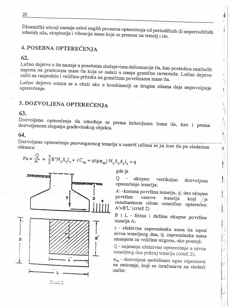 JUS Plitki Temelj Pravilnik | PDF