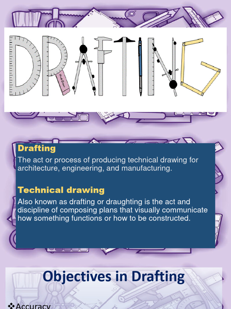 Essential Drafting Tools and Techniques | PDF | Technical Drawing | Pen