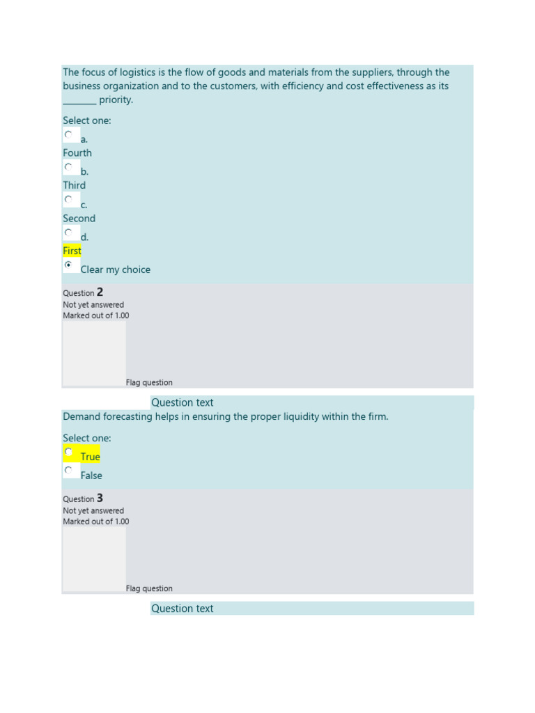 UGRD-MGT6140A Production Operations Management with TQM-Prelim EXAM ...