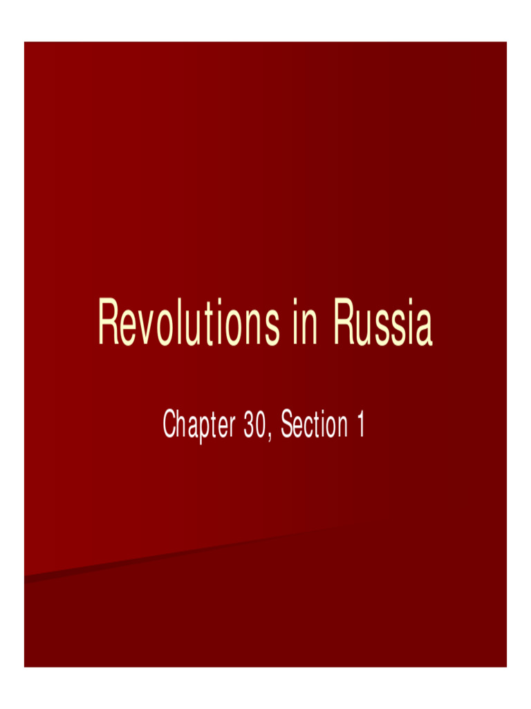 Bolshevik Revolution Overthrows Government | PDF | Vladimir Lenin ...