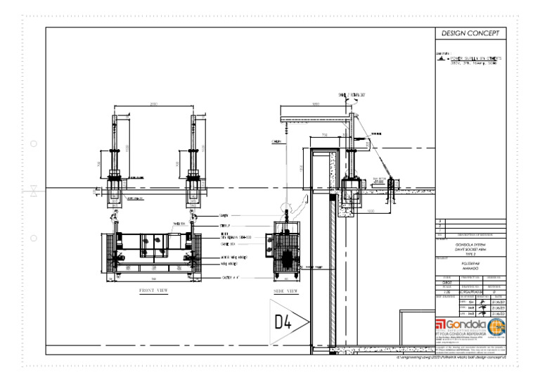Gondola System Dsa Type 2 | PDF