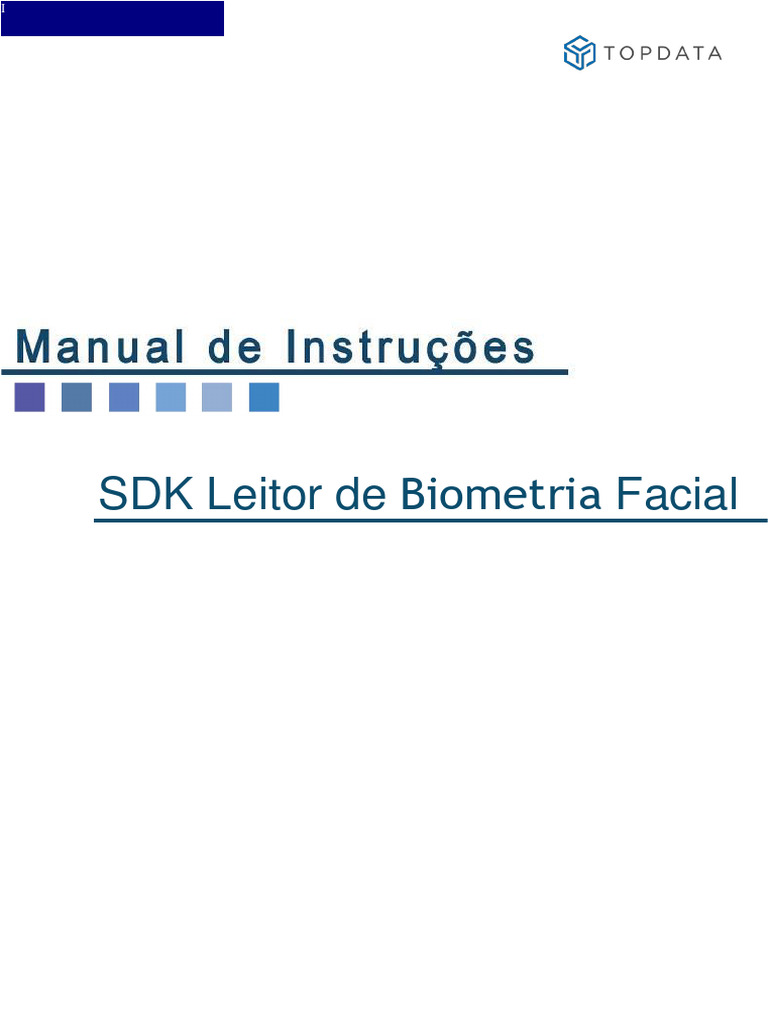Manual SDK Leitor de Biometria Facial | PDF | Rede de computadores ...