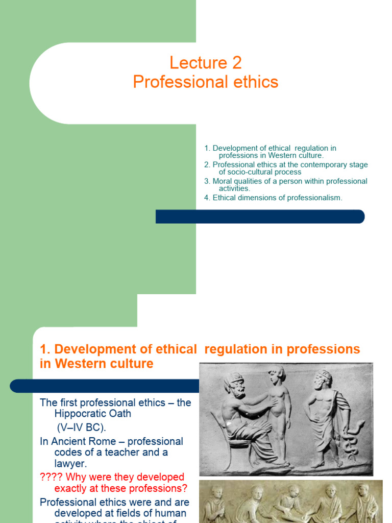 Professional Ethics | Download Free PDF | Professional Ethics | Profession