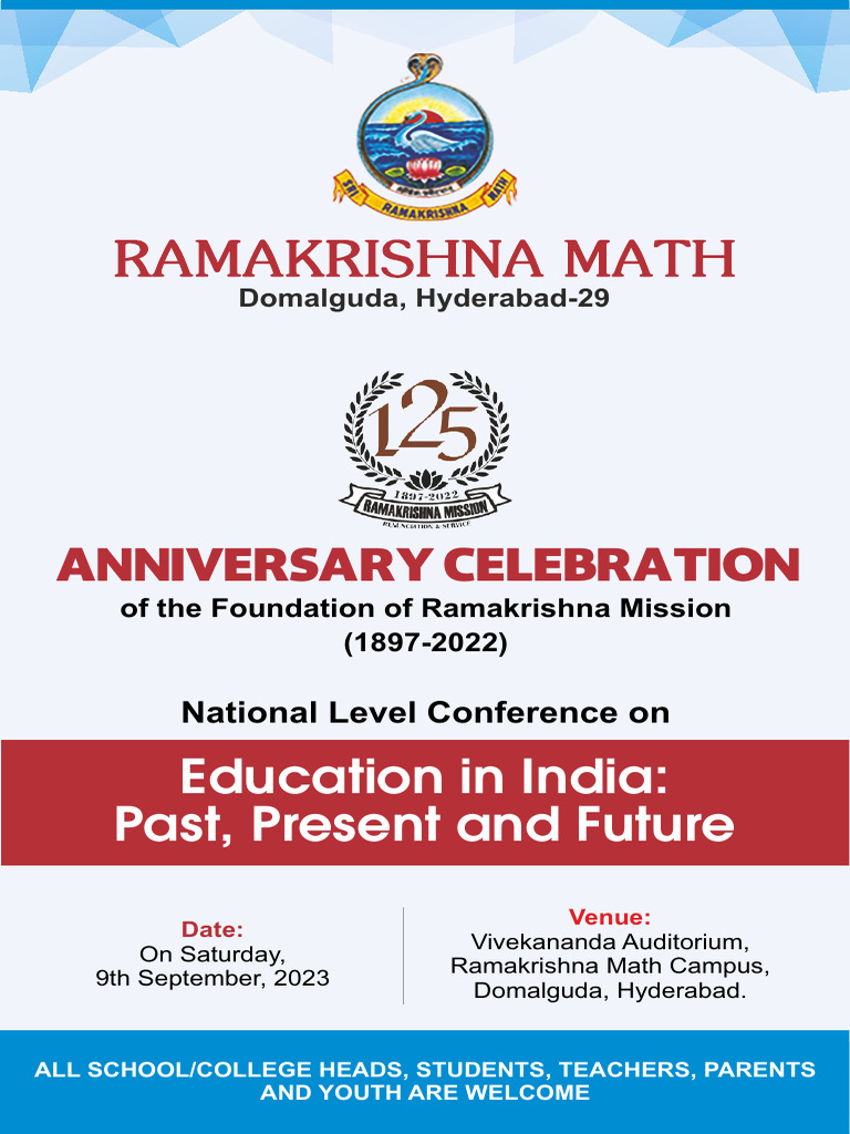 Ramakrishna Math | PDF | Ramakrishna Mission