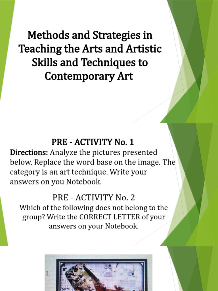 Cpar Week4@q2 | PDF | Collage | Paintings