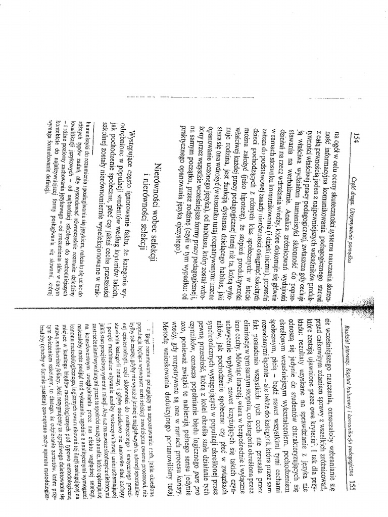 Pierre Bourdieu, Reprodukcja. Elementy Teorii Systemu Nauczania | PDF