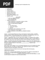 Anchoring Script For Convocation Ceremony | PDF