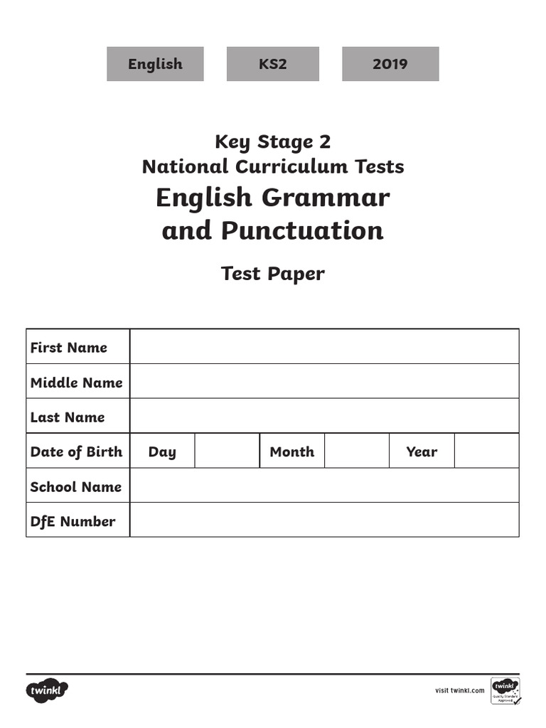 SPAG Revision Questions | PDF | English Language | Adverb