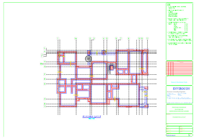 Foundation CHAFA Layouts (11618) - Model | PDF