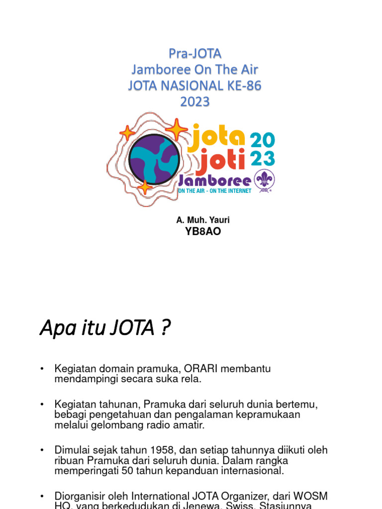 Materi Jota 2023 Bone. | PDF