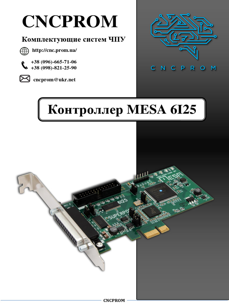 MESA 6I25 Controller Overview | PDF | Field Programmable Gate Array ...
